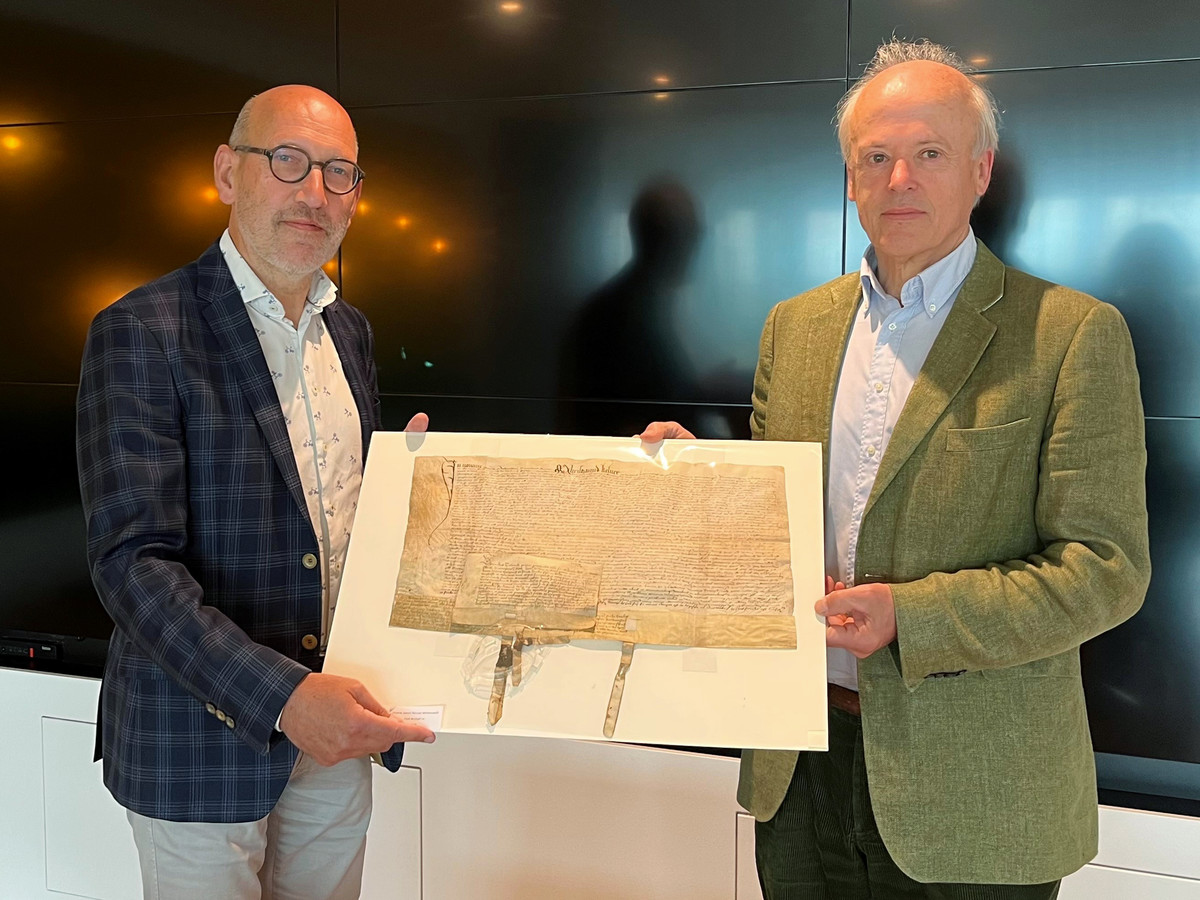 Middeleeuws archief van landgoed de Batenborgh bij Winterswijk naar ...