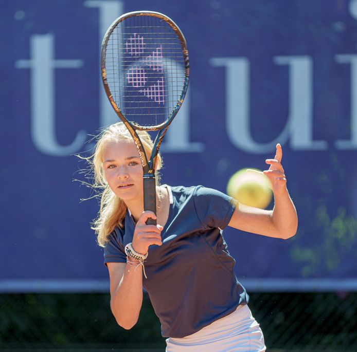 Twentse Nouk Kleinenberg (14) wil de allerbeste tennisster worden en ...
