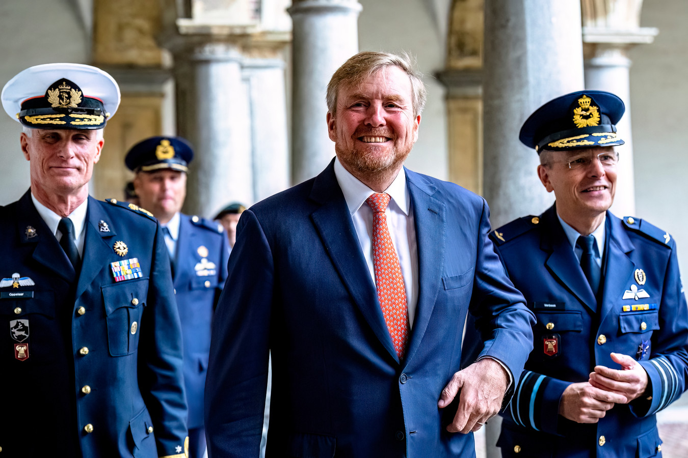 Koning bewondert het opgeknapte Kasteel van Breda: ‘Dit voelt als ...