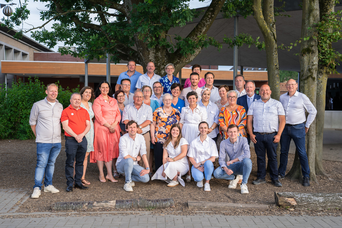 Team Harelbeke heeft zijn lijst volledig klaar, plaatsen netjes ...