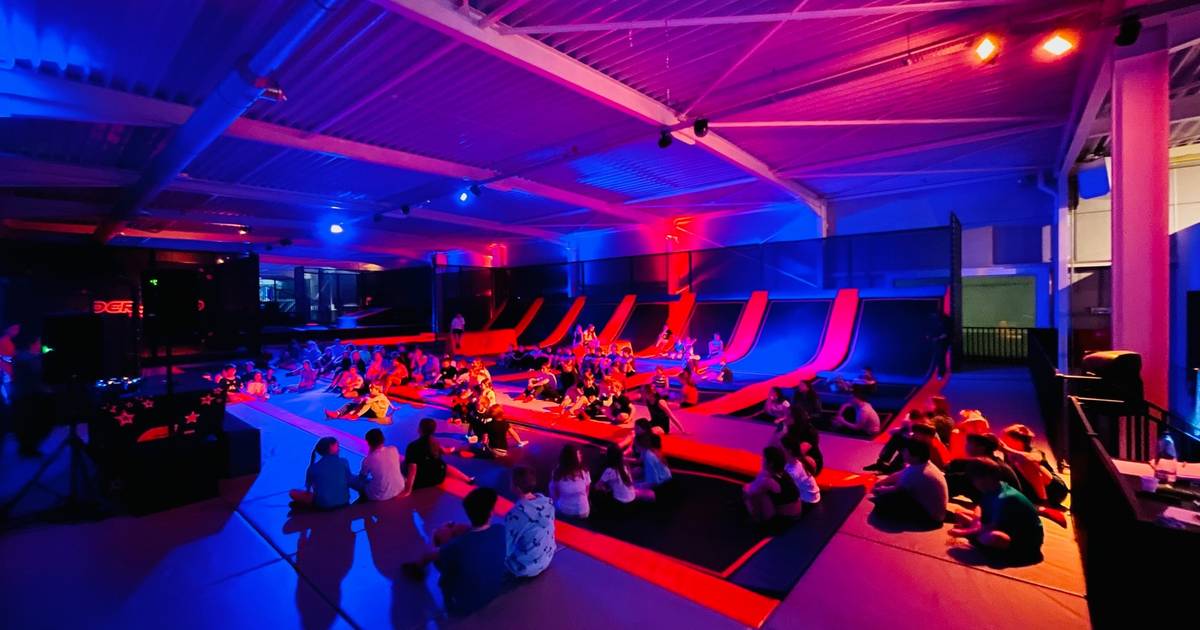 Kinderen overnachten in trampolinepark SuperJump ten voordele van Bednet | Geel | hln.be