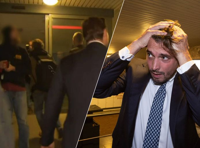 Nederlandse politicus Thierry Baudet houdt lichte hersenschudding over aan ‘paraplu-incident ...