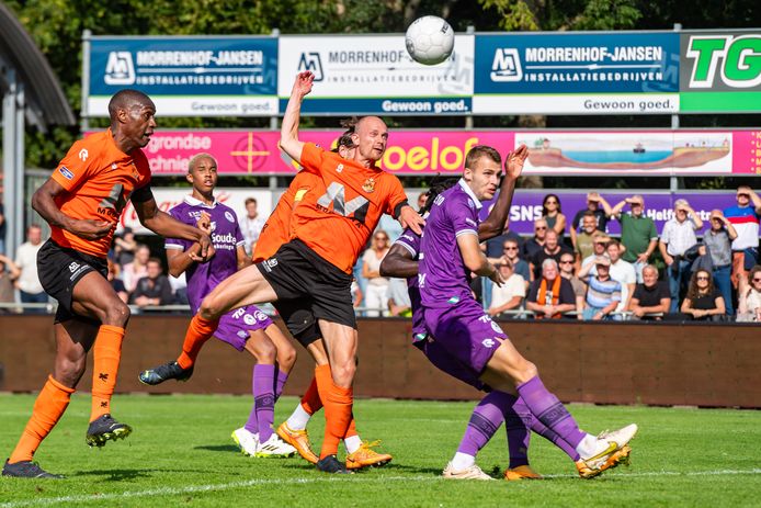 Mooie binnenkomer voor Jorick Maats die bij HHC voorlopig onder de lat ...