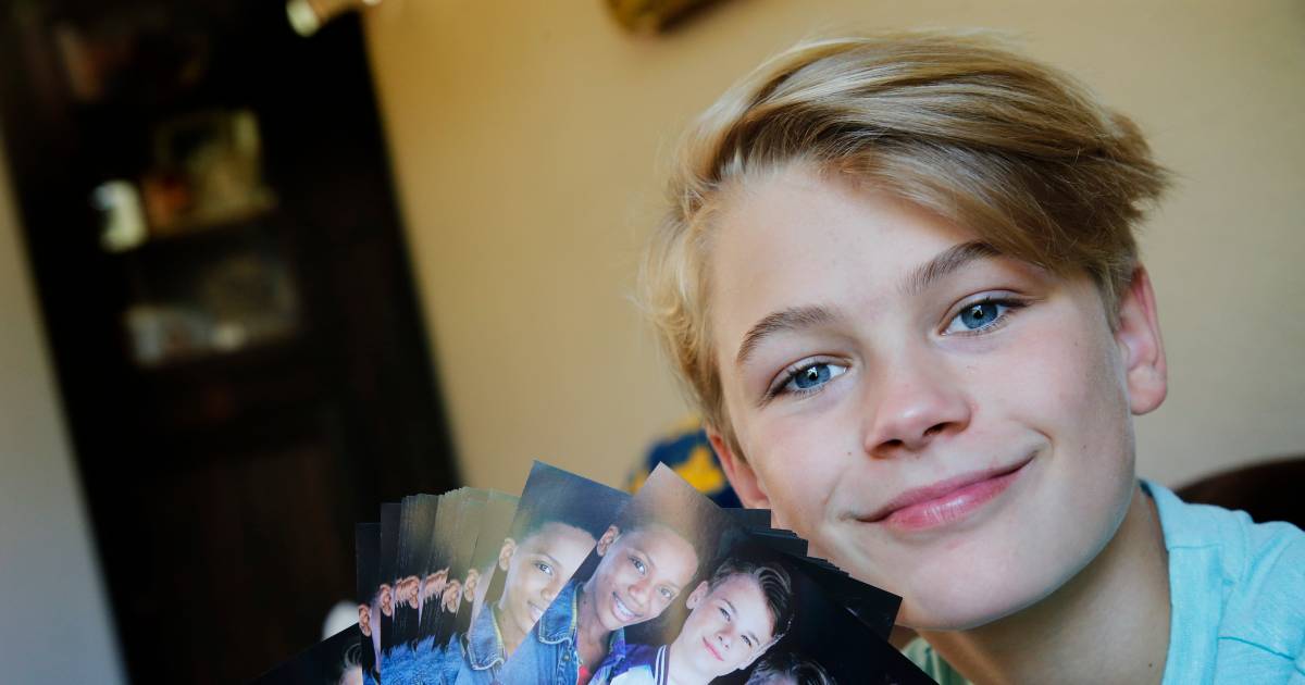 Amersfoortse Thimo (13) staat in de finale van het Junior Songfestival ...