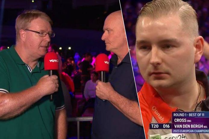 KIJK. Geen reactie van Van den Bergh na 6-2-verlies tegen Rob Cross ...