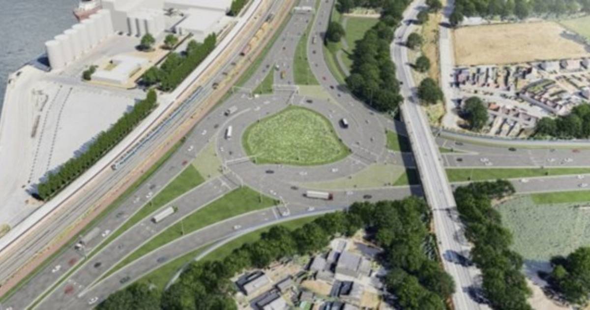 Extra snelheidscontroles aan werken voor turborotonde Euro-Silo, die ...