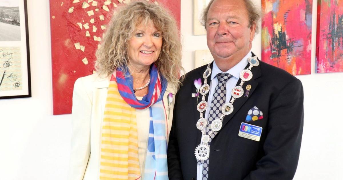 Hasselaar Dany Vandevoort (63) is nieuwe Rotary-gouverneur van Limburg ...