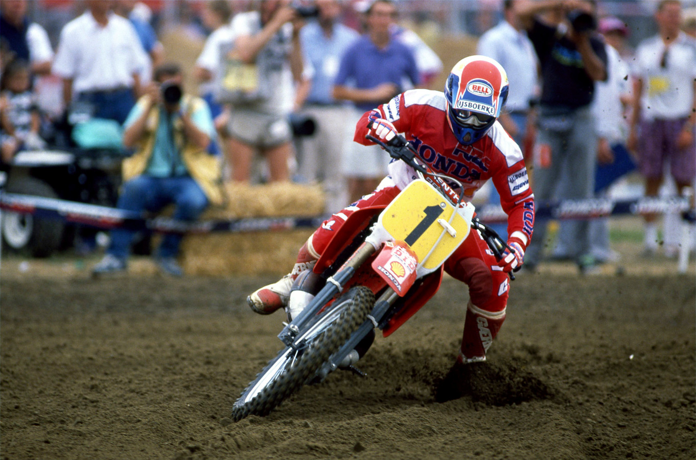 Een portret van Eric Geboers, een van de beste Belgische motorcrossers ...