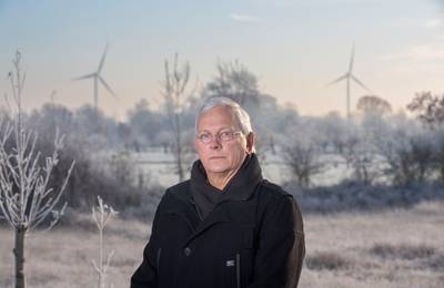 Gerrit Bulten geeft de strijd tegen de komst van windmolens nog niet op ...
