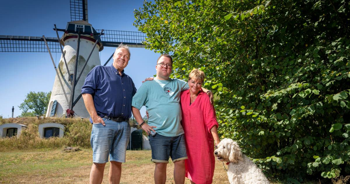 Wonen in een molen: knalgele keuken, ronde muren en heel veel kamers ...