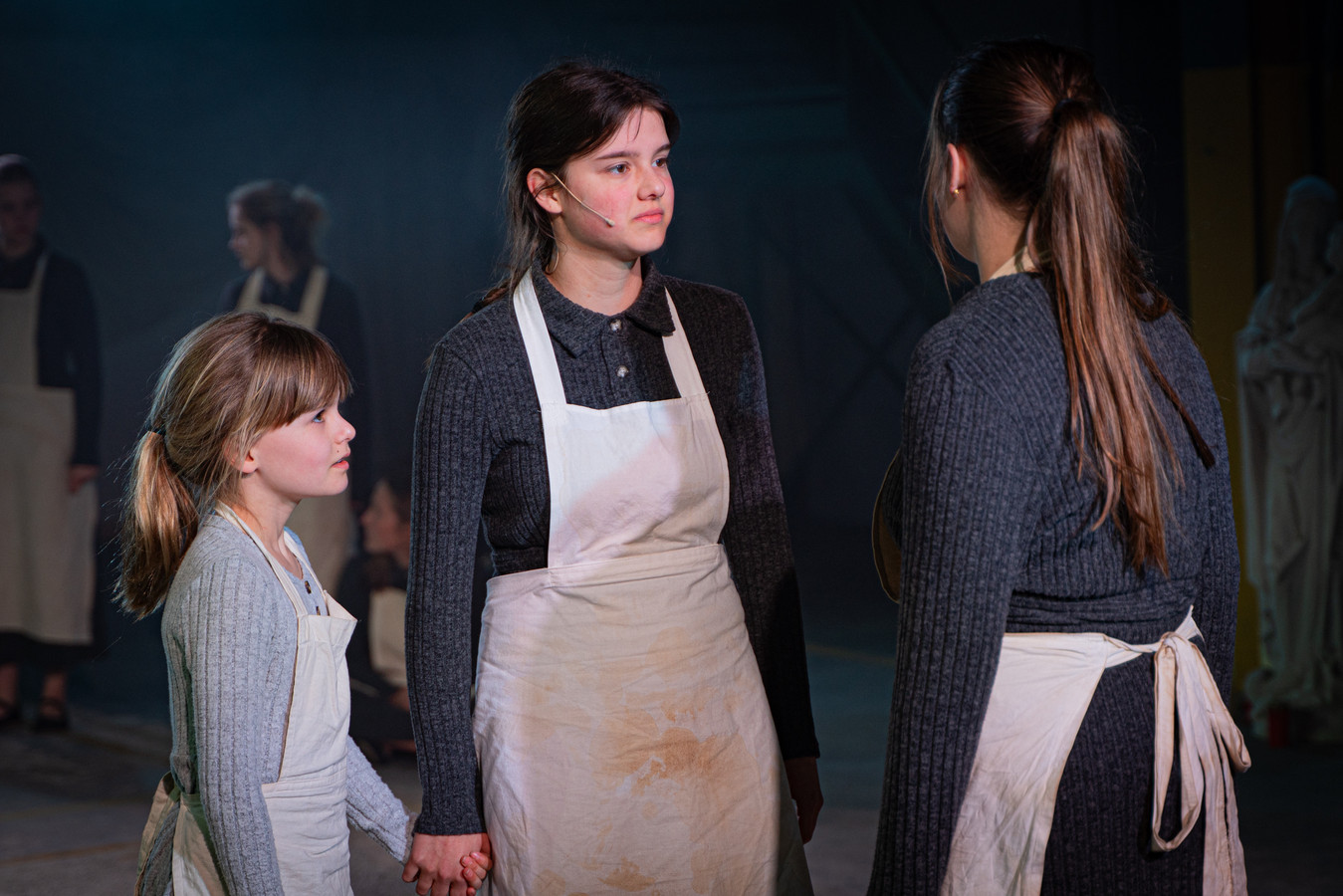 Amper tien jaar oud, maar Leonie heeft wel hoofdrol beet in ...