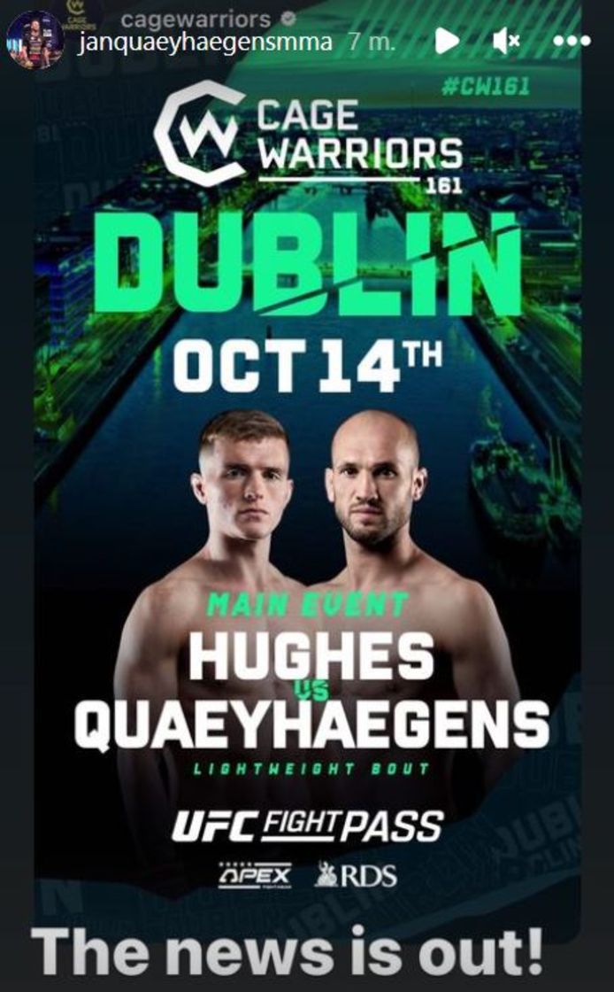 Kijk vandaag live op HLN naar Cage Warriors met de kamp van Jan ...