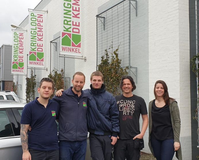 Cliënten Severinus definitief aan de slag bij Kringloop De Kempen ...