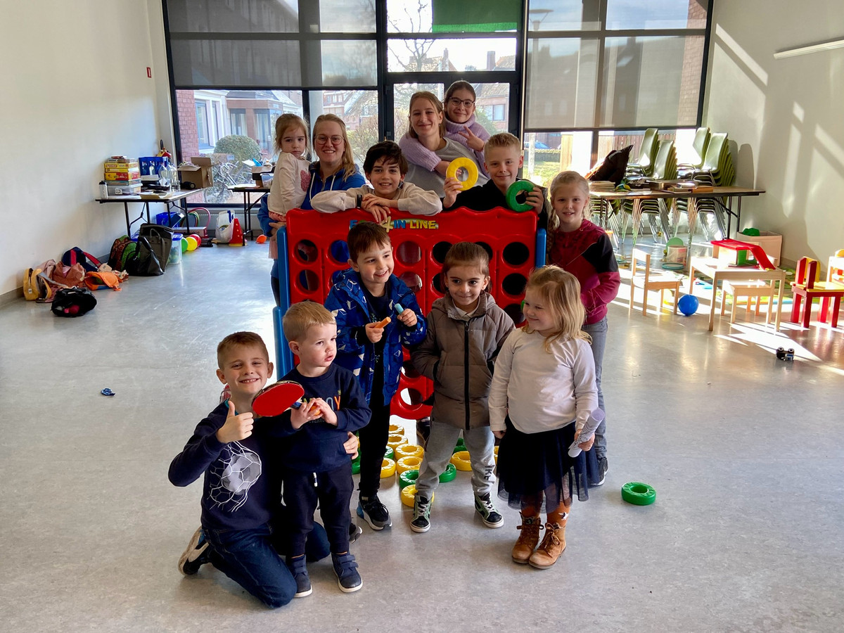 Kinderen beleven zalige krokusvakantie dankzij... rusthuisbewoners ...