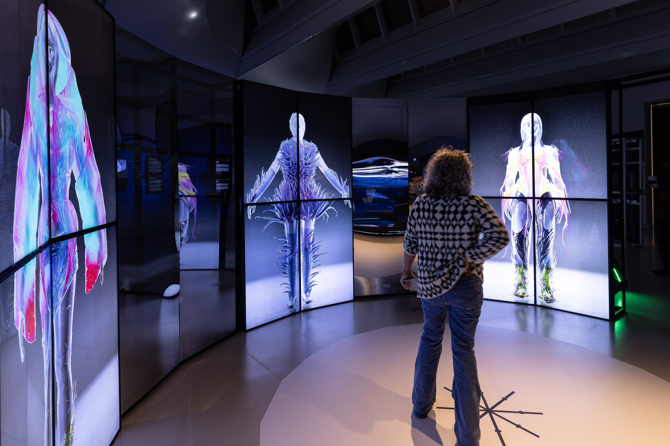 Expo Screenwear in Design Museum Den Bosch: Mode bestaande uit pixels ...