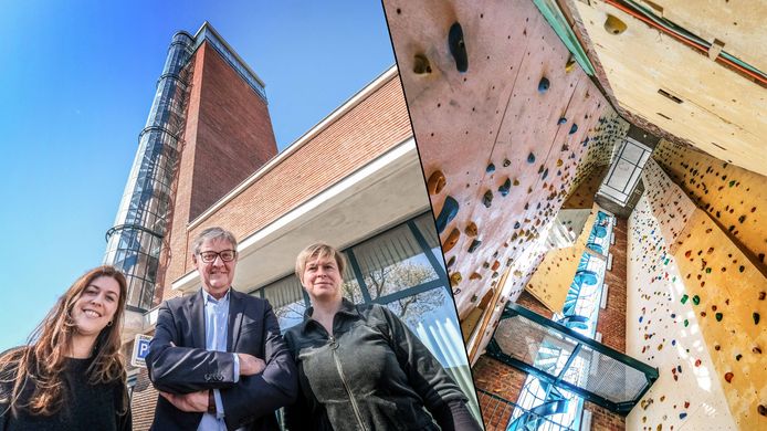 Beschermde vroegere brandweertoren is nu klimtoren voor kwetsbare ...