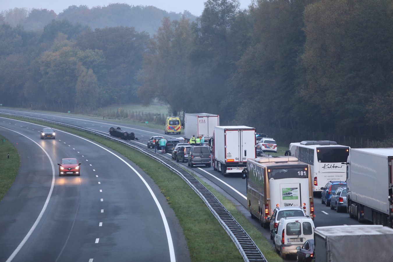33-jarige man uit Haaksbergen overleden bij ernstig ongeval op A1 ...