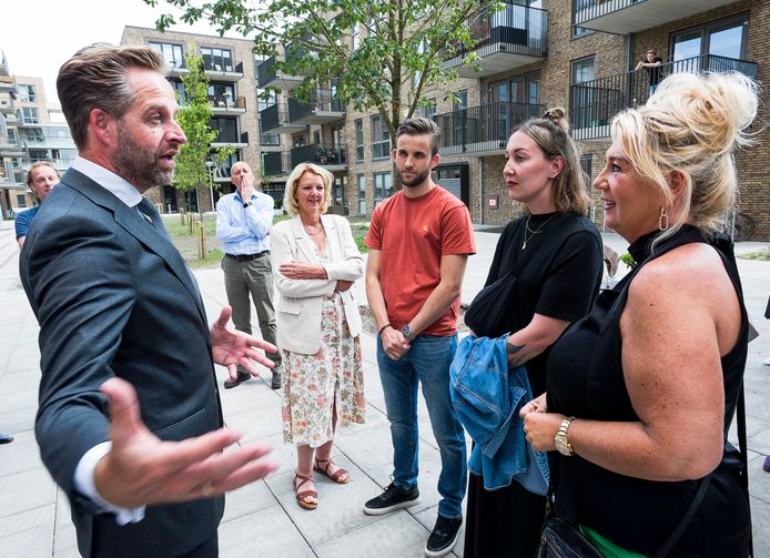 Minister De Jonge enthousiast over nieuwe woon-werkgebied Houttuinlaan ...