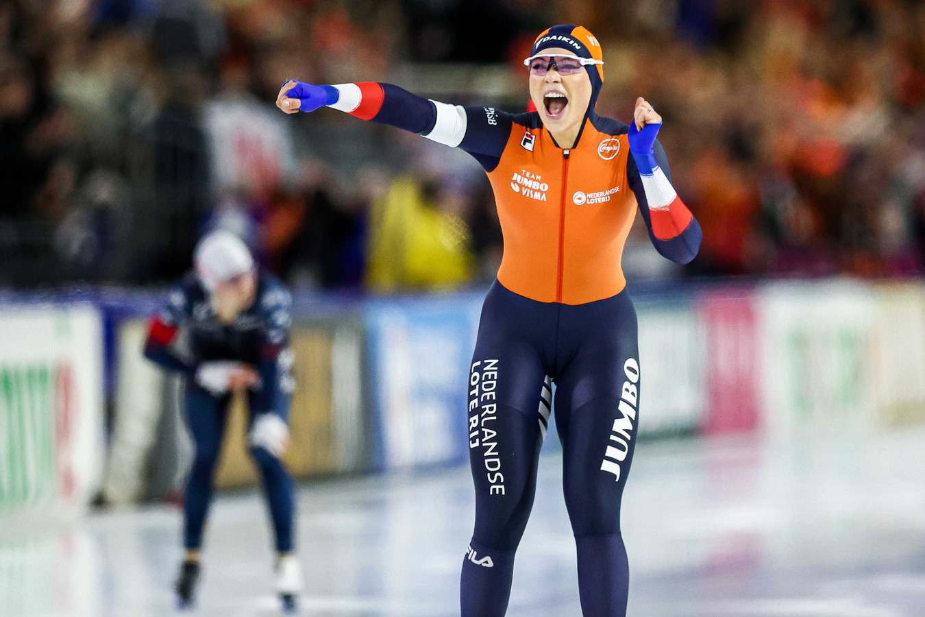 Oppermachtige Jutta Leerdam voor tweede keer wereldkampioene op 1000 ...