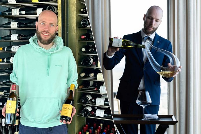 “Tot 300 flessen wijn trek ik op een goede week open”: sommelier Daan ...