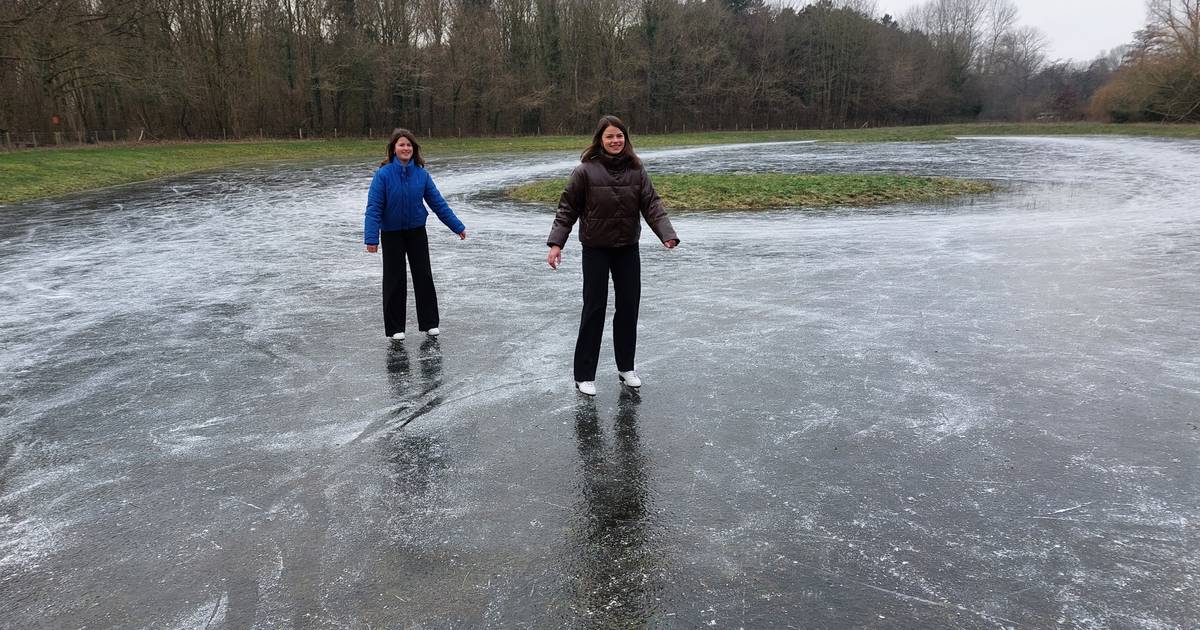 Genieten nu het nog kan: 'We schaatsen op de mooiste baan van Zeeland ...