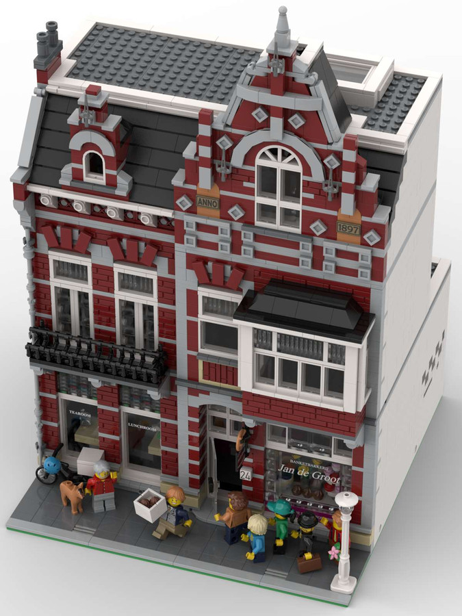 Zelfs in de LEGO-versie staan ze in de rij voor de Bossche Bollen van ...
