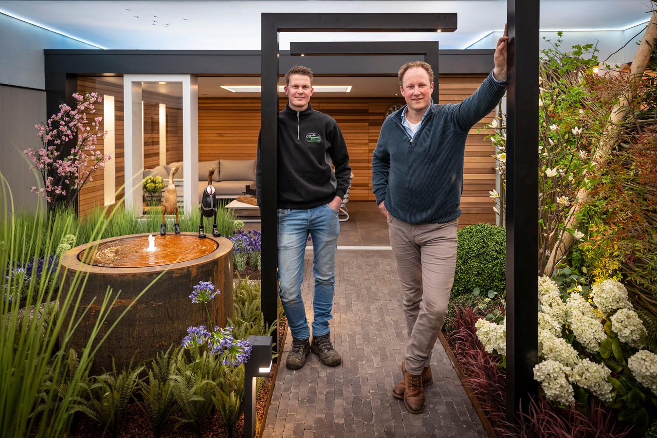 Met zijn inspiratietuinen laat hovenier Marco uit Overdinkel de klanten ...