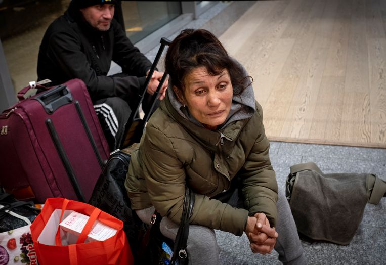 Oekraïense daklozen in Brussel: ‘In Odessa vallen bommen, maar alles is ...