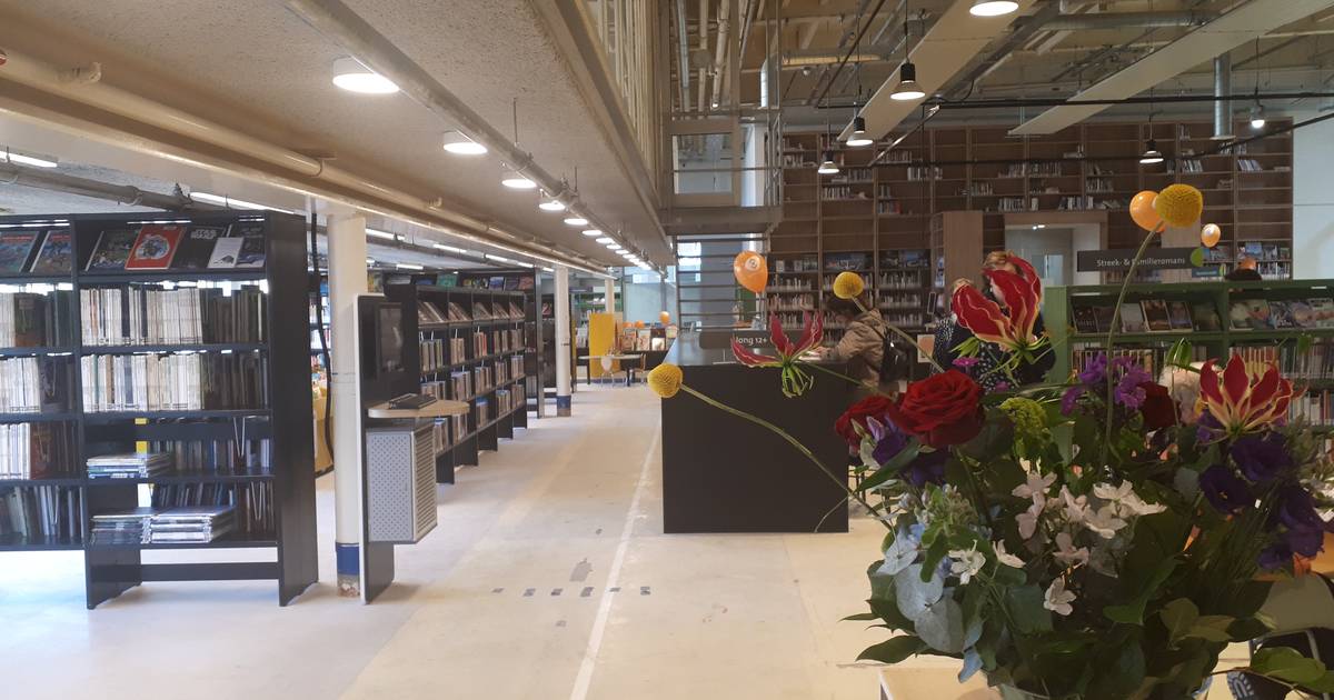 Nieuwe bibliotheek in oude fabriekshal: ‘Wow... wat een mooie bieb ...