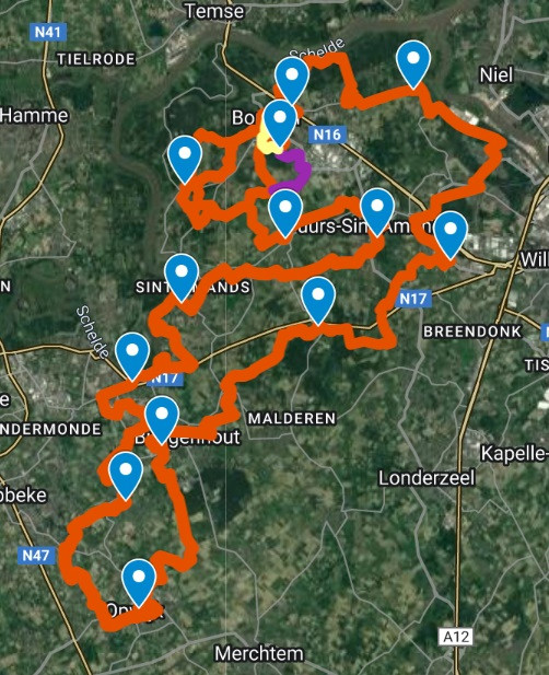100 kilometer Dodentocht past parcours fors aan, mét drie nieuwe ...