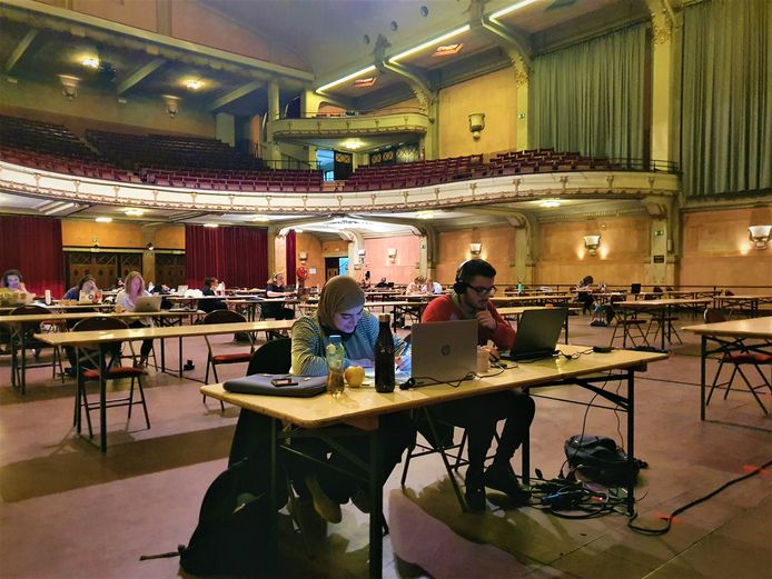Concertzaal Trix dit weekend weer open... voor blokkende studenten ...