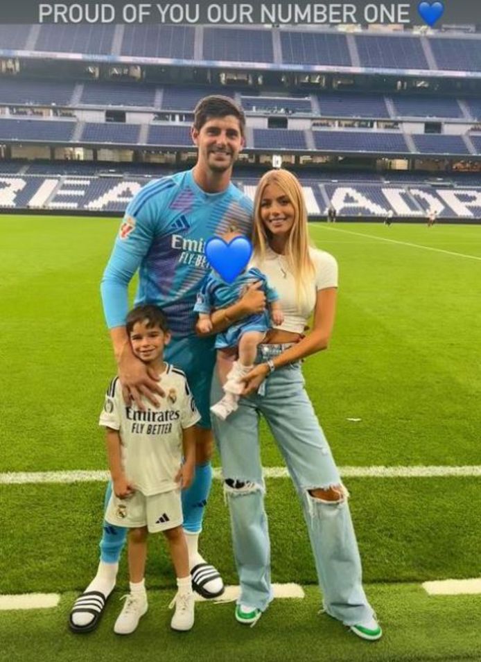 Niet Mbappé, wel Endrick én Kim Kardashian met zoon Saint (die op foto ...