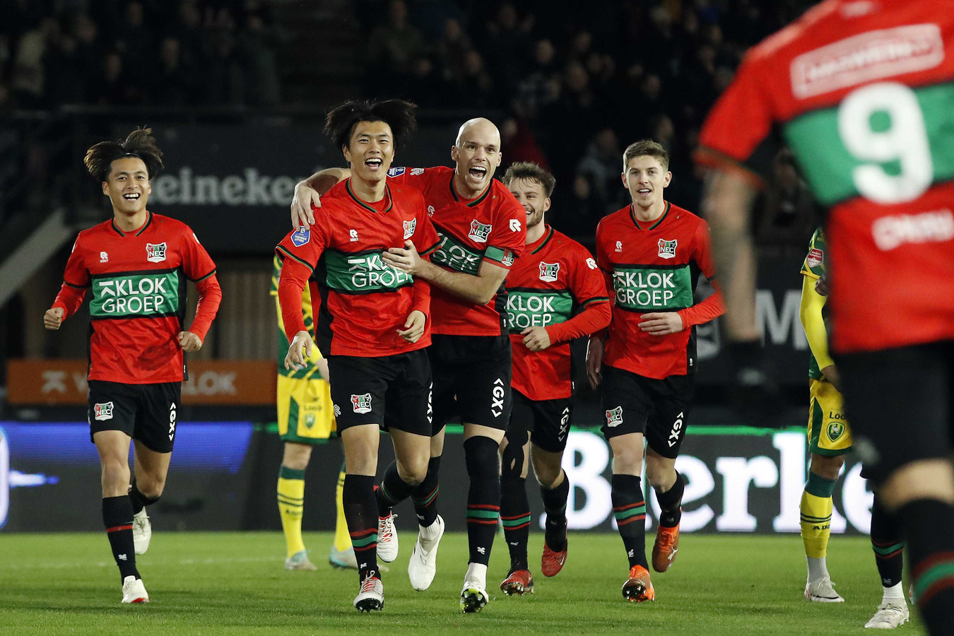 NEC eerste club in halve finales KNVB-beker na ruime zege op ADO Den Haag | Foto | gelderlander.nl