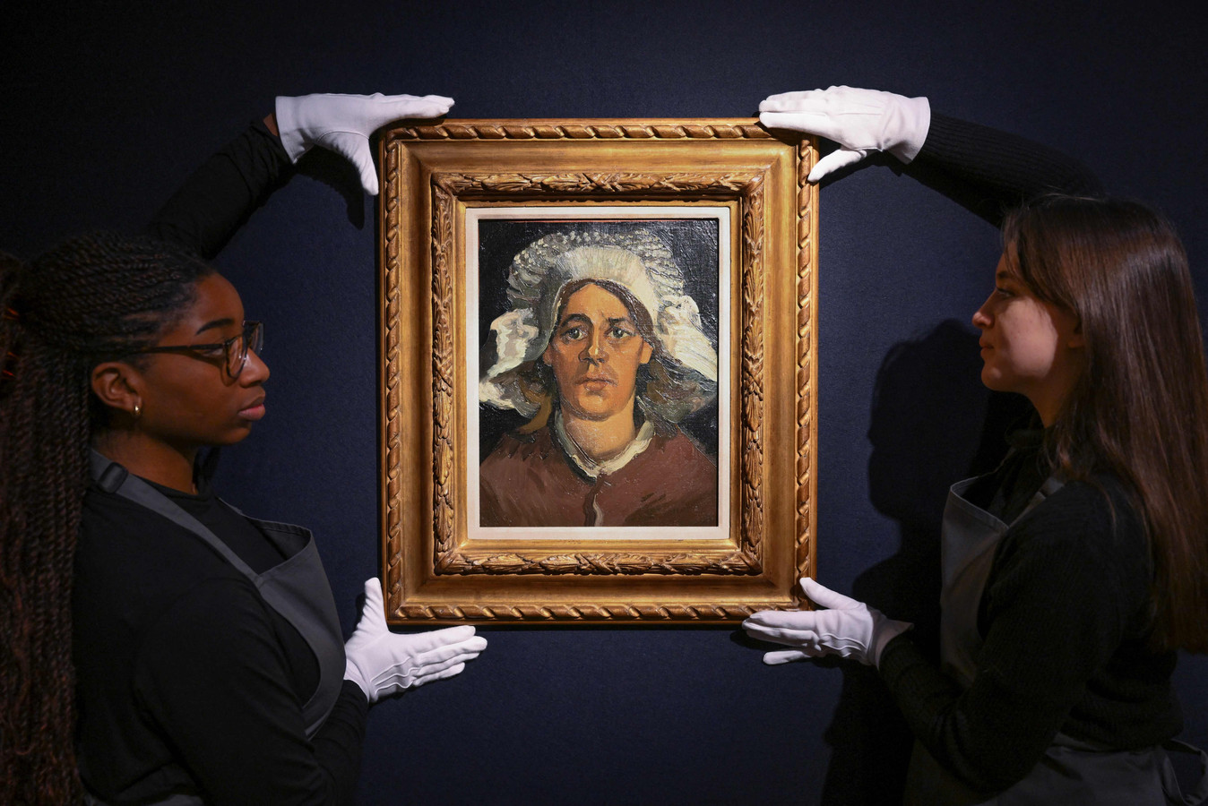 'Aardappeleetster Sien' geschilderd door Vincent van Gogh verkocht voor ...