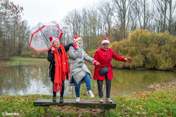 Kerstmannenzoektocht en lichtjeswandeling in Erembodegem: “Ons dorp ...