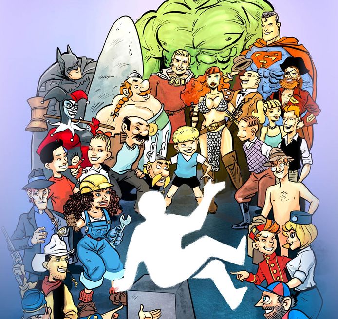 Striptekenaars maken nieuwe figuren van bibbezoekers: “Word zelf een ...