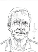 Kunstenaar Marcello tekent álle gezichten van ADO | Foto | AD.nl