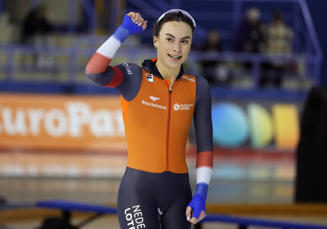 Fenomenale Femke Kok keek recordrace van haar Zuid-Koreaanse heldin ...