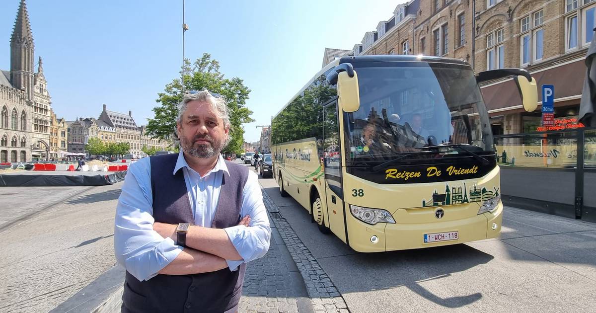 Tijdens spitsuren van 30 bussen naar 8 bussen per uur, maar voor Groen ...