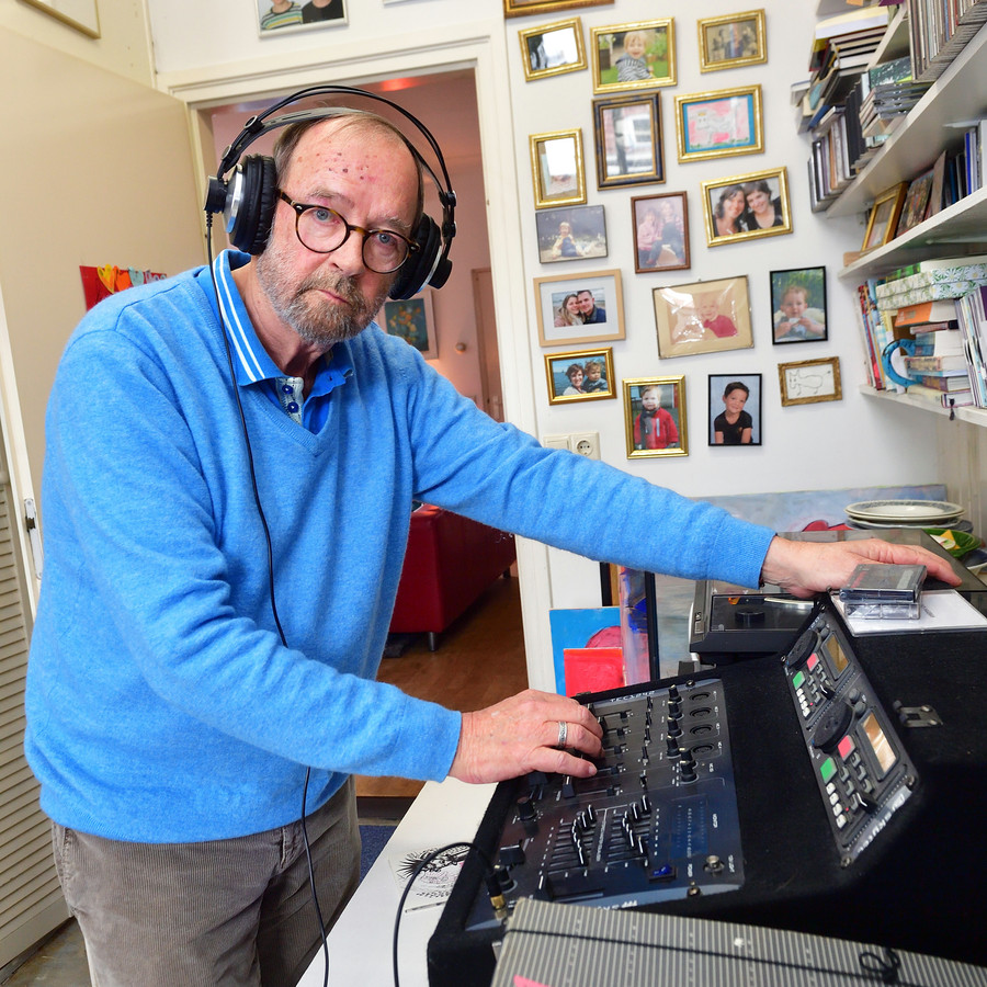 Op je 74-ste nog een dj-opleiding voltooien; Kees Luijkx voelt zich nog ...