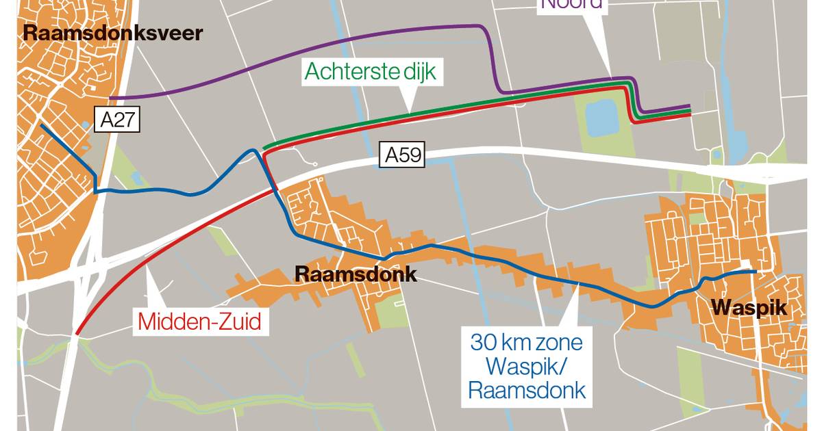 Krijgt Waspik een 30-kmzone of een parallelweg als knooppunt Hooipolder ...