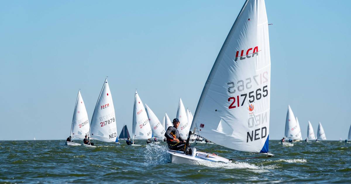 De extra kilo's van zeiler Paul Hameeteman moeten nu ook nog fit worden ...