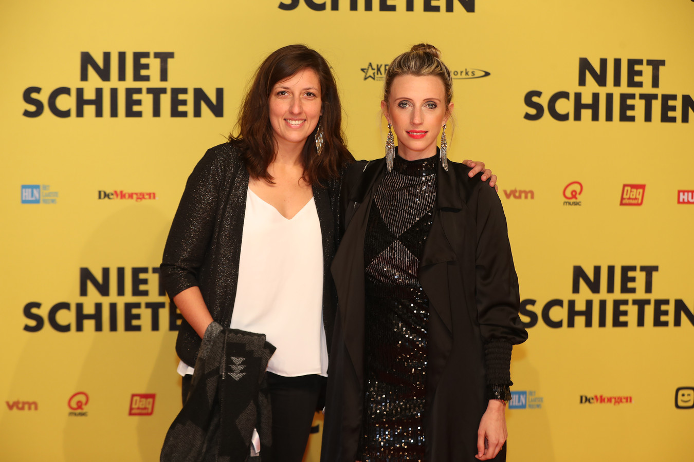 IN BEELD. Alexandra Potvin en Anke De Ridder poseren voor het eerst als ...