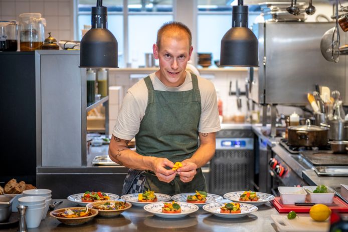 Dineren tussen de tomatenplanten: rijzende ster Vert in Middelburg ...