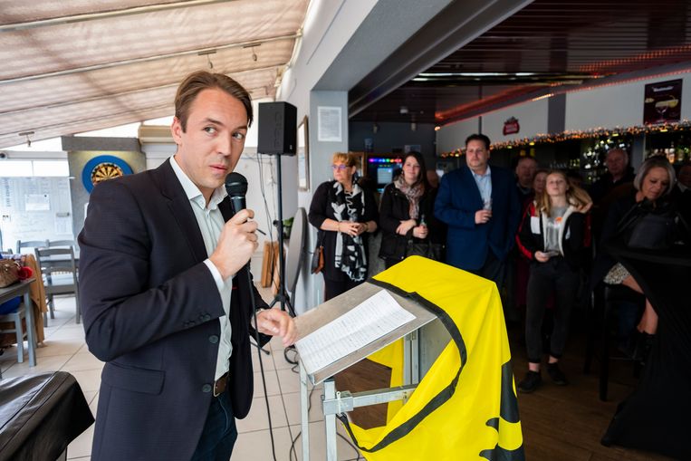 Vlaams Belanger Sam van Rooy is meest gedeelde Vlaamse twitteraar