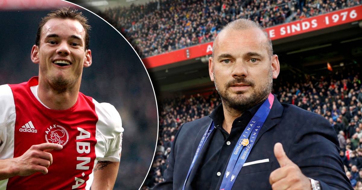 Wesley Sneijder reageert op mogelijke terugkeer bij Ajax: ‘De bal ligt bij mij nu, dat is ...