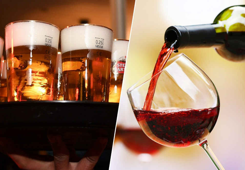 "Wijn na bier is plezier, bier na wijn venijn”: speelt die volgorde van ...