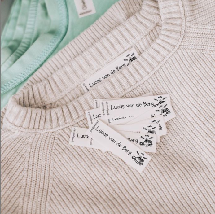 Zo gefikst: 3 tijdsbesparende tips voor de naamlabels op de kleding van ...