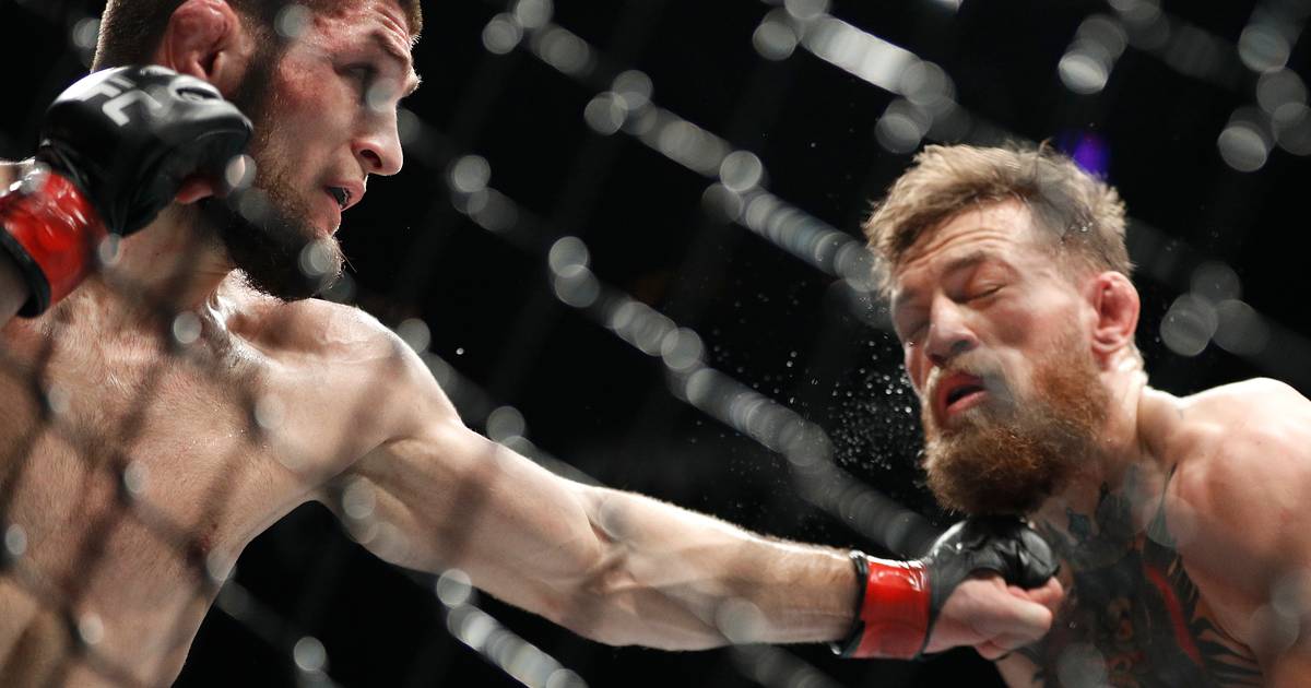Russische kolos blijft ongeslagen: Khabib wint grootste UFC-kamp ooit ...