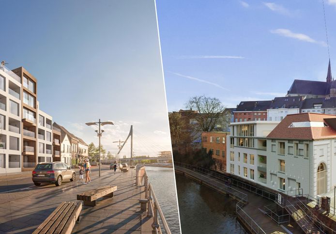 Idyllisch wonen langs het water? Van 379.500 euro voor een ...